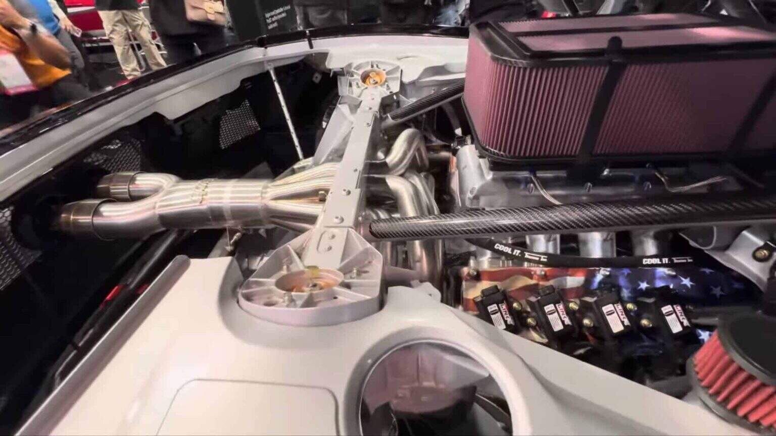 Matt Field Unveils World's First Manual C8 Corvette At SEMA Show - DRIFTED