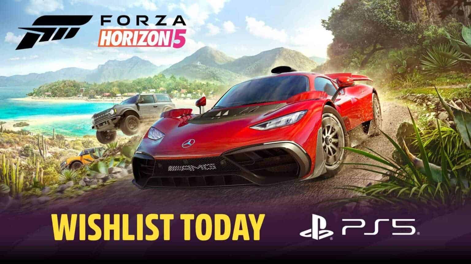Forza Horizon 5 PS5 Launch In April, Alongside Horizon Realms And New ...