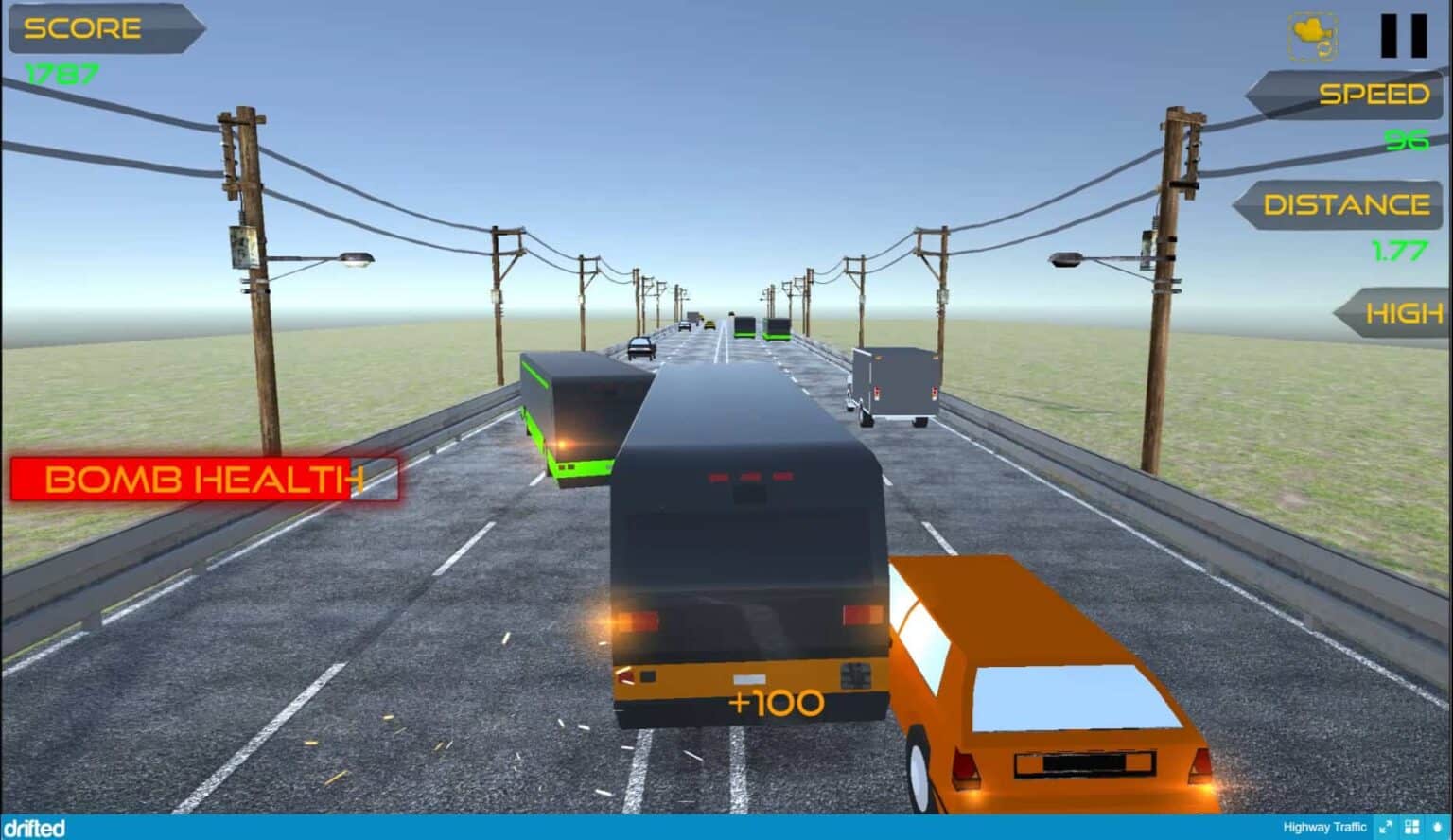 Highway Traffic - DRIFTED