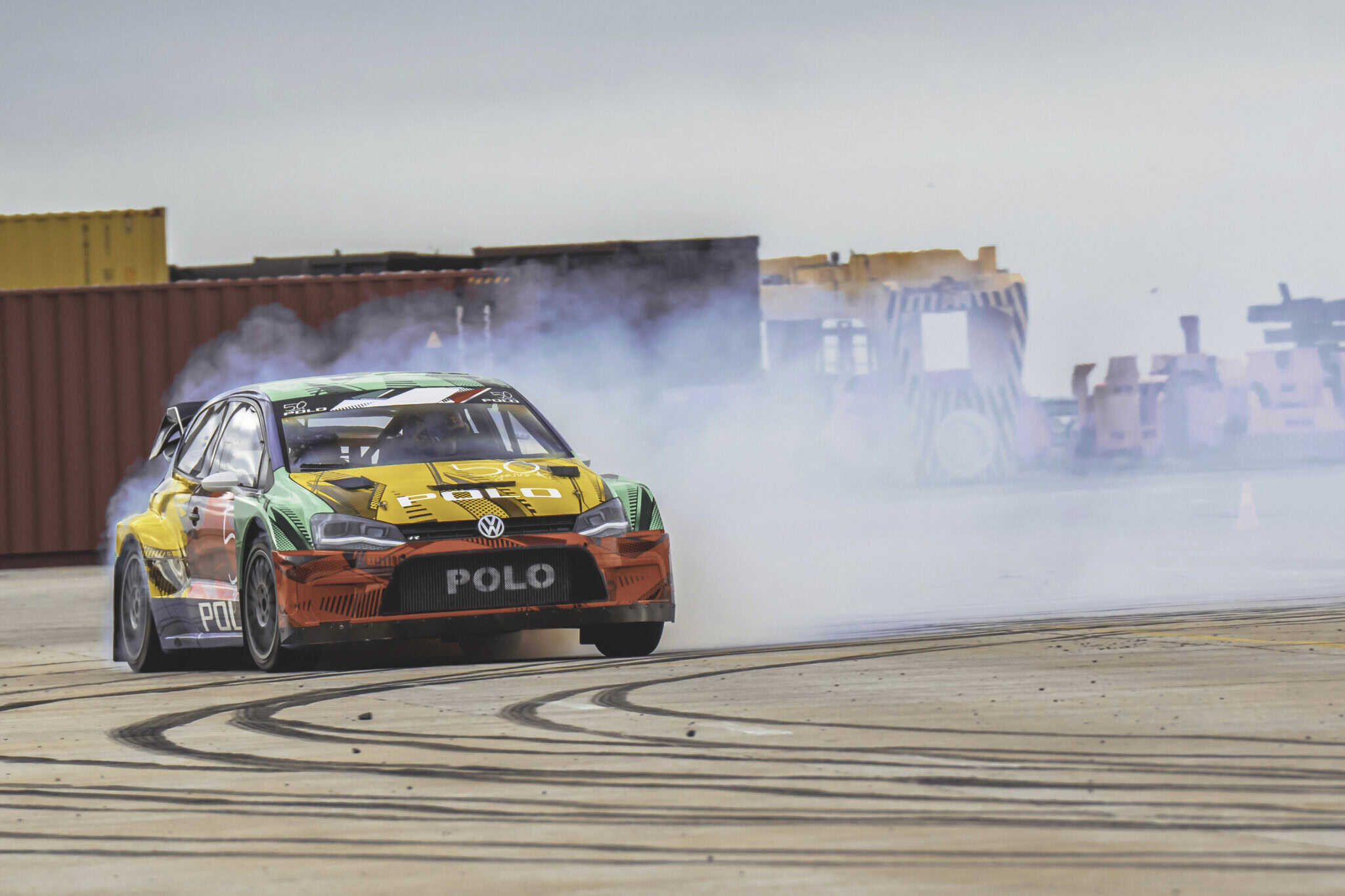Volkswagen Celebrates 50 Years Of The Polo With Gymkhana-Style Drift ...