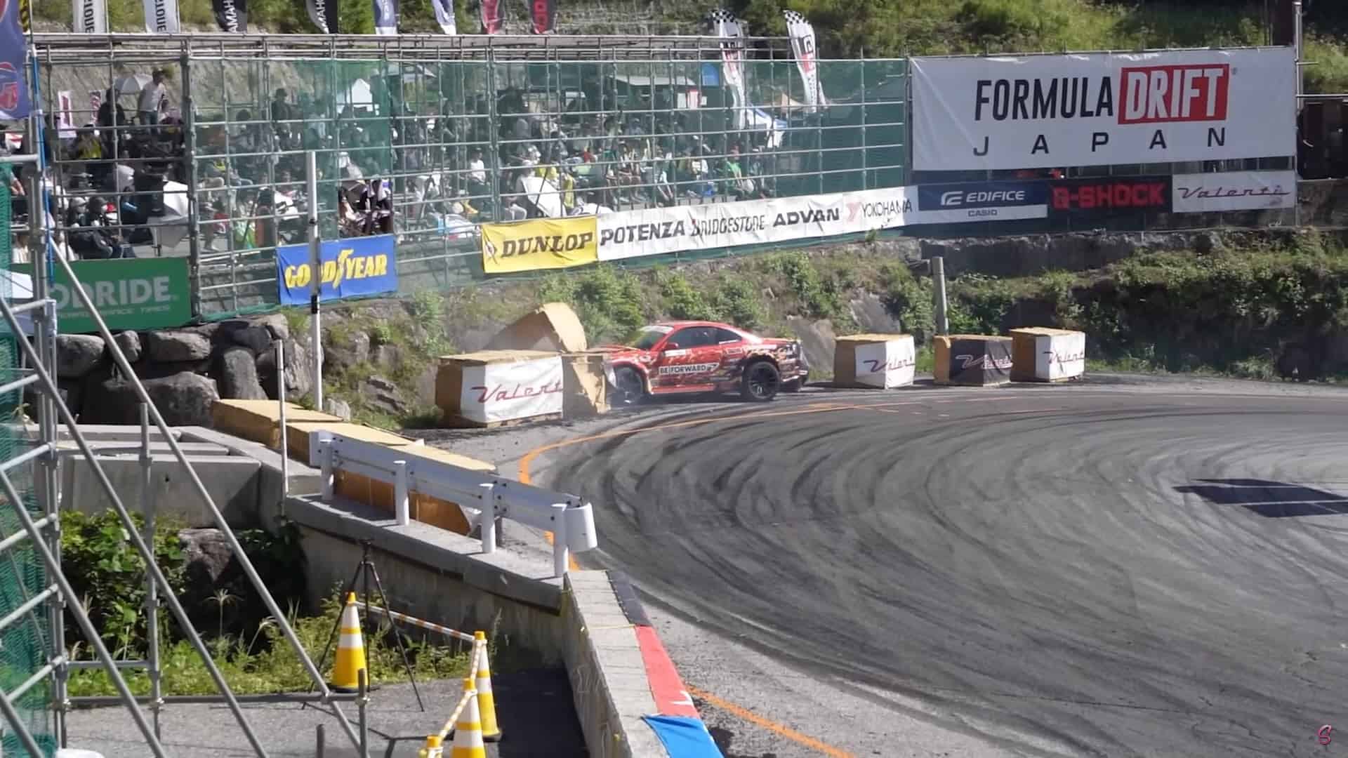 SAMMIT Has 'Scary' Head-On Crash At Formula Drift Japan's 'Most ...