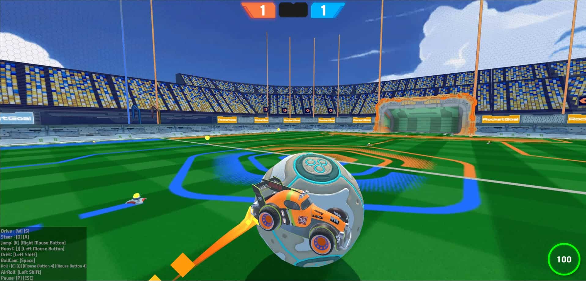 Rocket Goal - DRIFTED