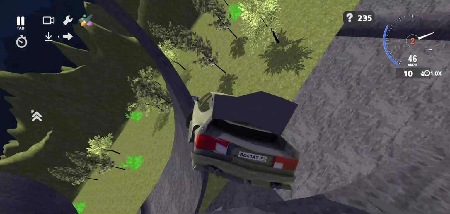 Car Crash Test: Abandoned City - DRIFTED