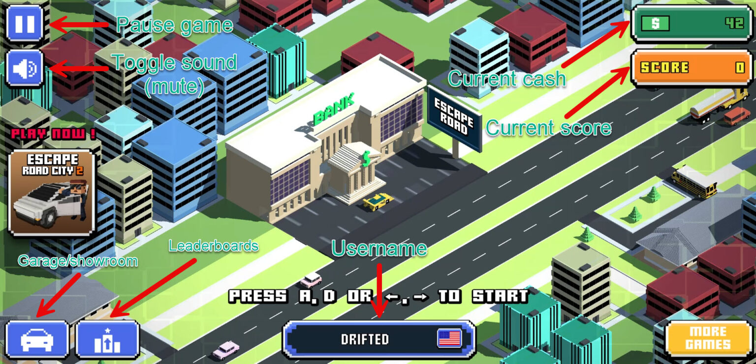 Escape Road - DRIFTED