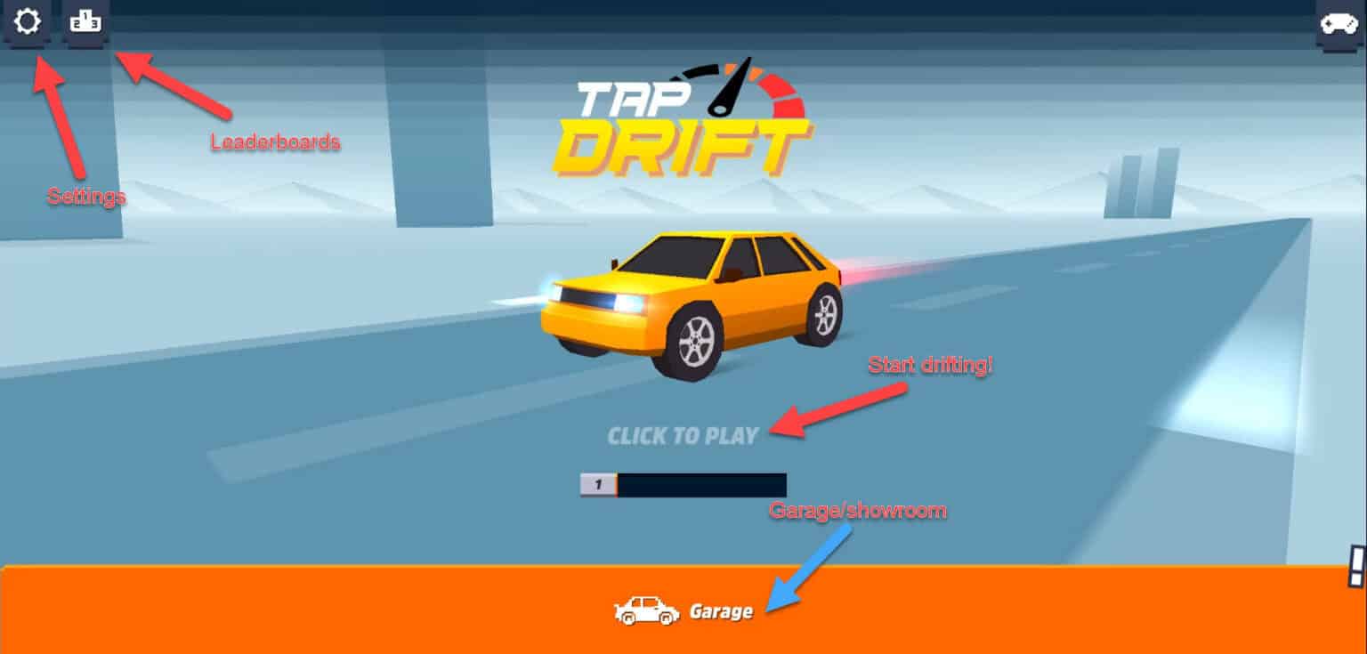 Tap Drift - DRIFTED