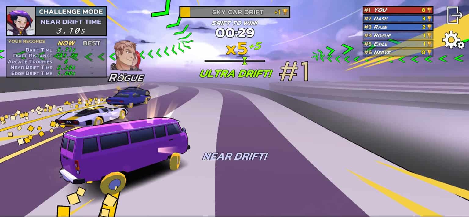 Sky Car Drift - DRIFTED
